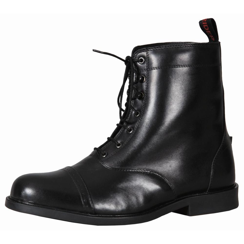 TuffRider Men's Baroque Lace Paddock Boots (Black) - Lefty's Stable